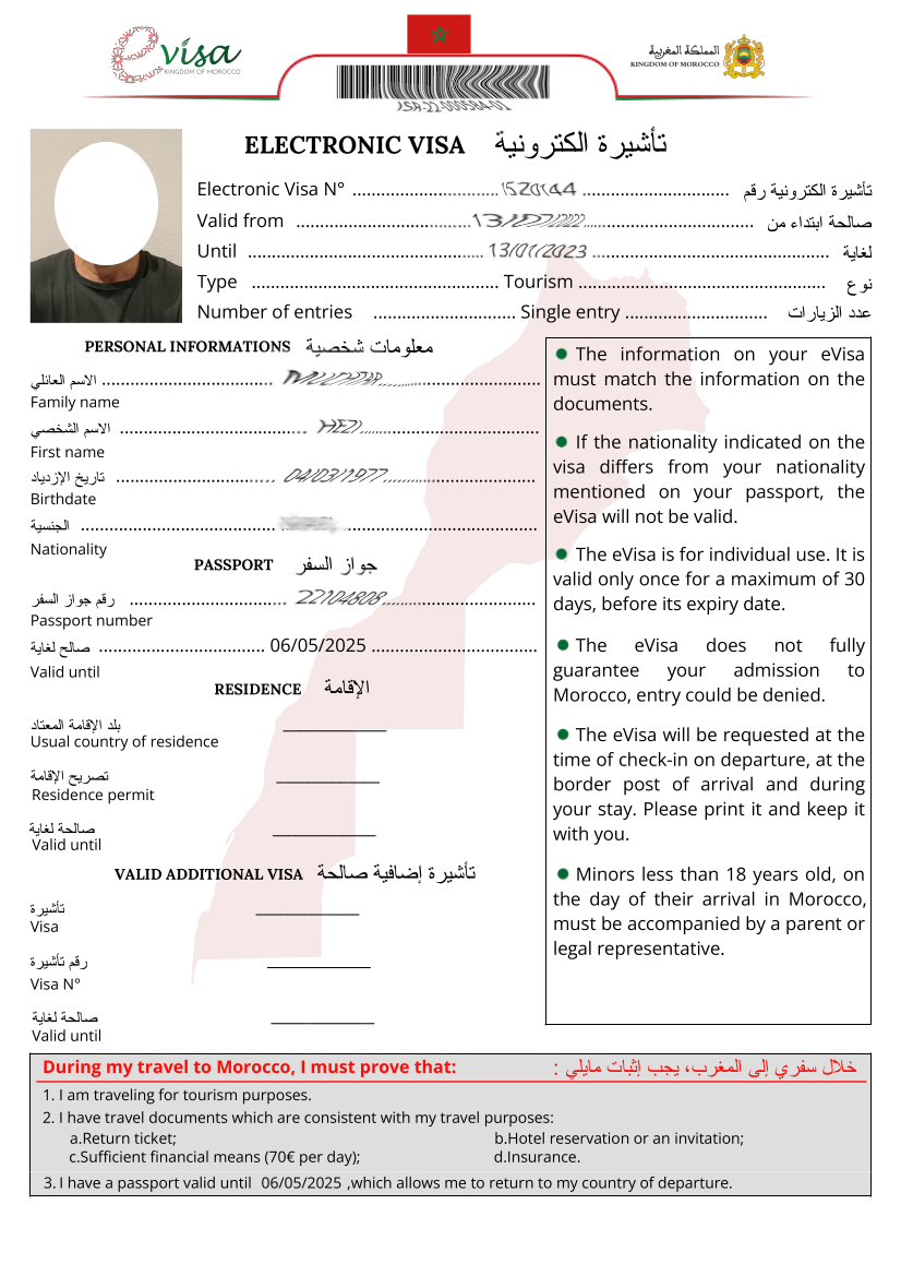 GOVIS - eVisa for Morocco Online | eVisa for Morocco | Electronic eVisa ...